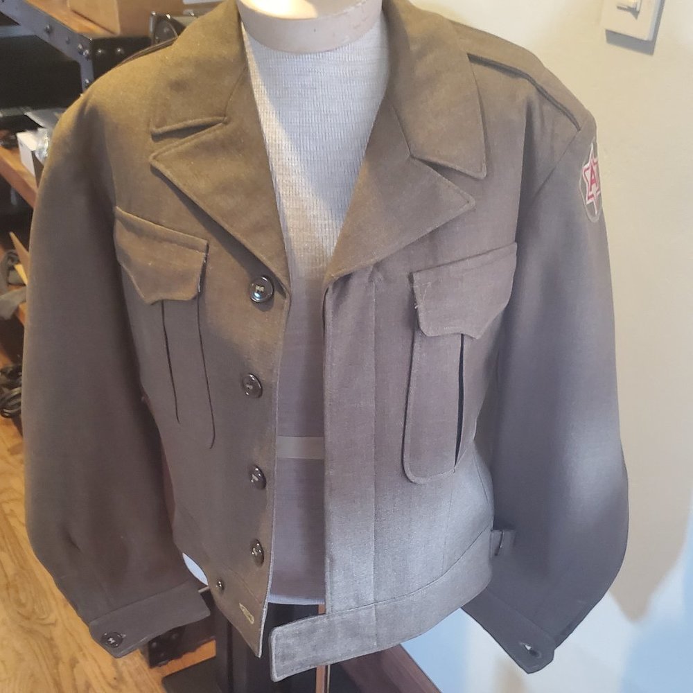 Authentic Army Wool Bomber Jacket (Vintage) - Gem
